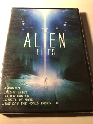 The Alien Files: 4 Movies (2016) DVD Sci-fi Ghosts of Mars, Night Skies ...
