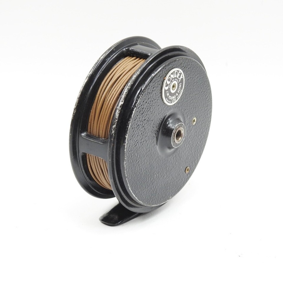 J.W. Young Condex Fly Fishing Reel. Made in England. 3 1/8". | eBay