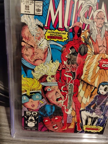 The New Mutants #98 (Marvel Comics February 1991) 1ST DEADPOOL!!!! | eBay