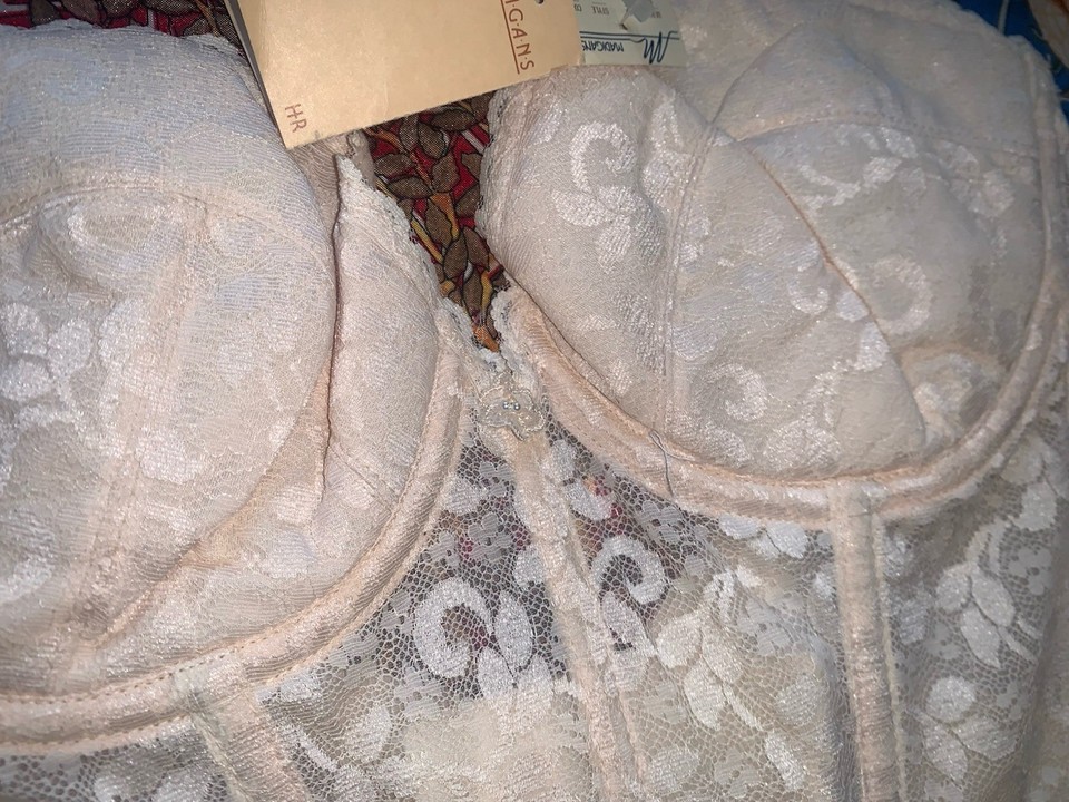 Vintage Carnival Bustier Corset Plunge Low Back Size 38C 1980’s Decade ...