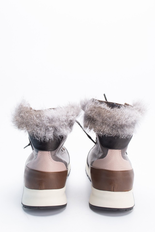 RRP€260 PHILIPPE MODEL Leather Hiking Style Boots EU 38 UK 5.5 US 8 ...