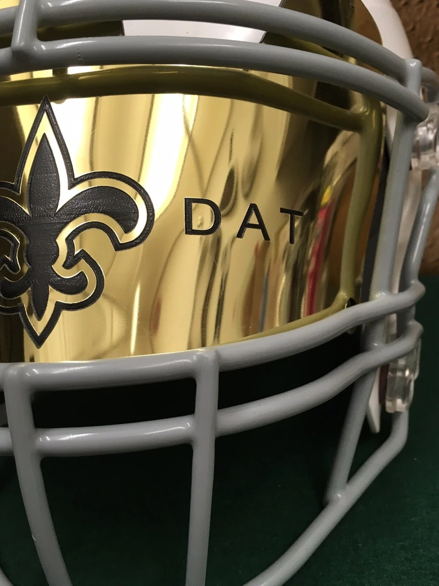 Gold Football Visor