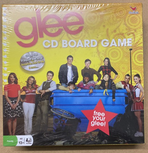 New Glee CD Board Game 2010 Family Music 150 Cards Cardinal 050112 ...