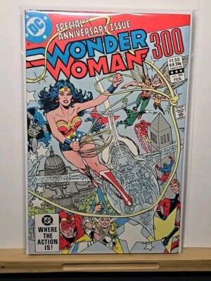 DC Wonder Woman Issue #300 February 1983 Comic Book Special Anniversary ...