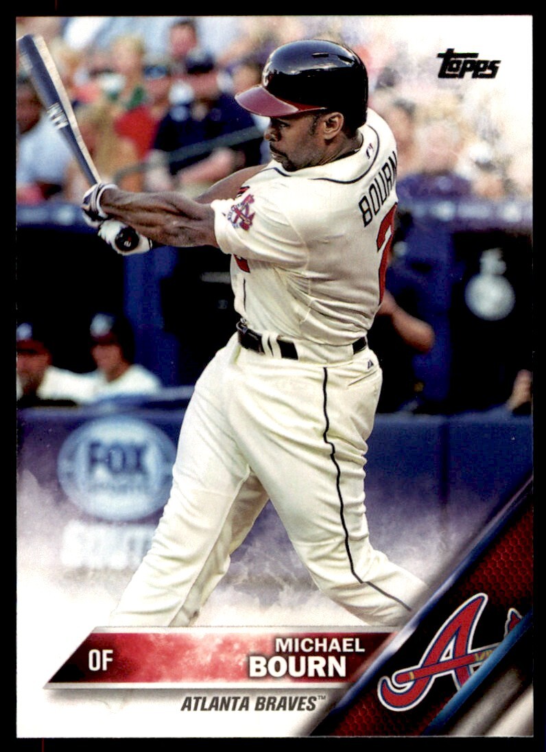 2016 TOPPS #82 MICHAEL BOURN ATLANTA BRAVES | eBay