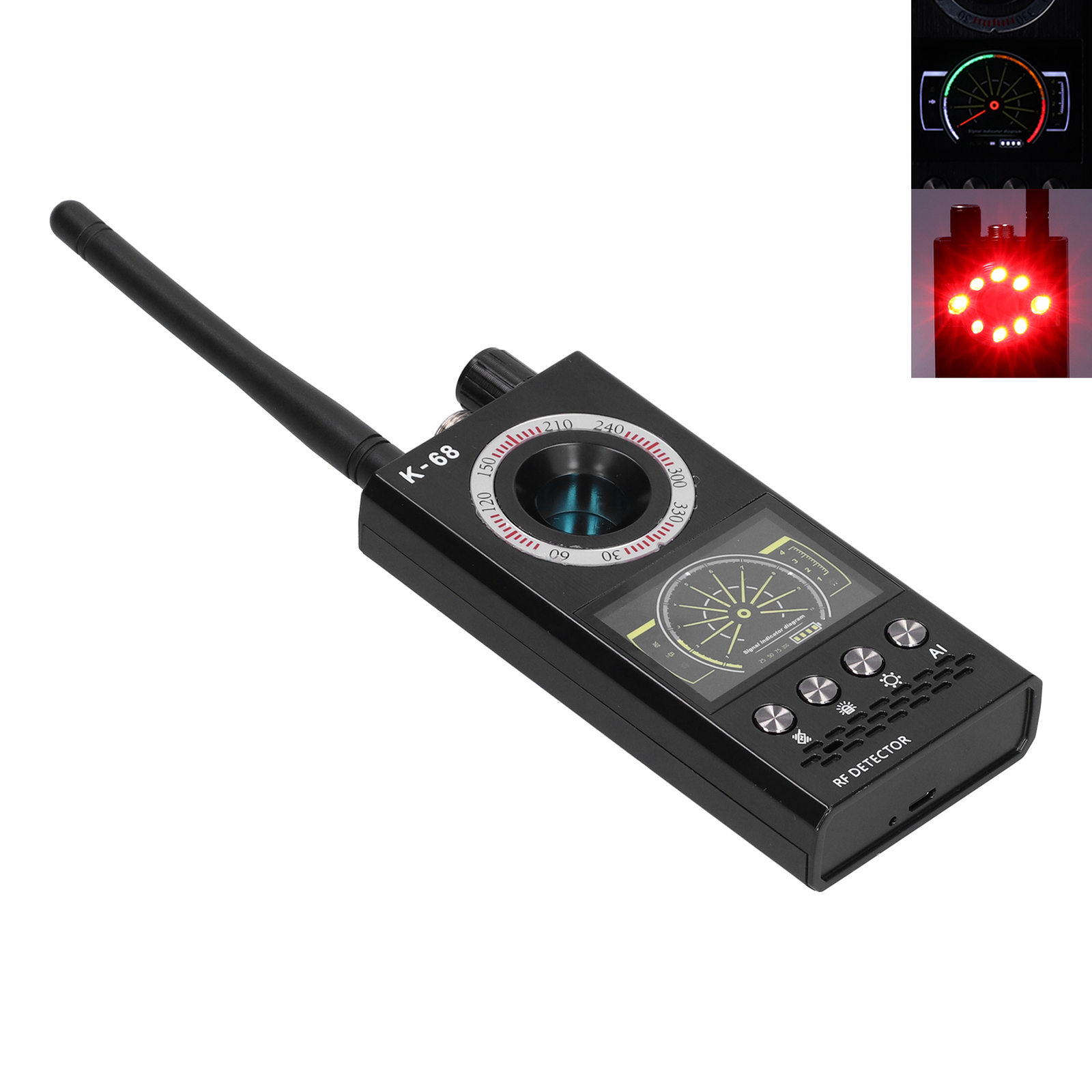 Detector Bug Camera Finder Scanner Sweeper Inteligent Tracer K68 KMY | eBay