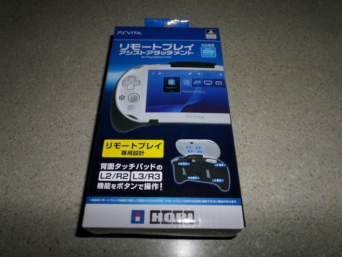 Hori PS Vita 2000 Remote Play Assist Attachment Grip L2/R2 L3/R3 Black ...