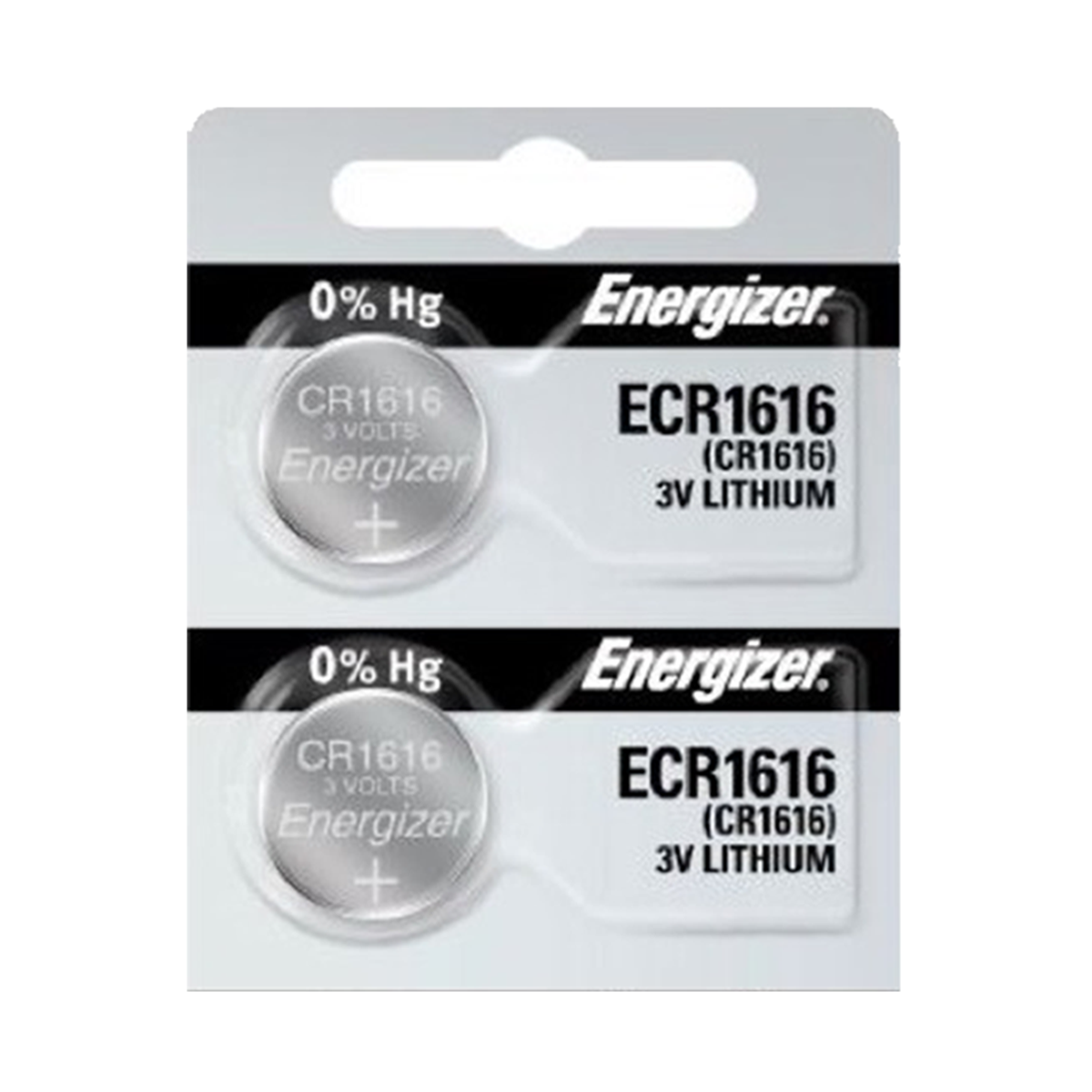 Energizer CR1616 Battery 3V Lithium Coin Cell (2 Count) - Tracking ...