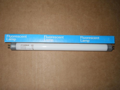 GTE SYLVANIA F6T5/TW FLUORESCENT LAMP / LIGHT BULB, 6W, COOL WHITE ...