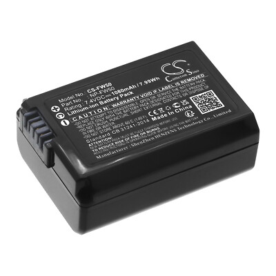 Batterie 1080mAh type NP-FW50 Pour Sony Alpha A5000 A6000 A6300 | eBay UK