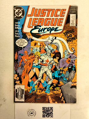 Justice League Europe #3 NM DC Comic Books Flash Metamorpho Power Girl ...