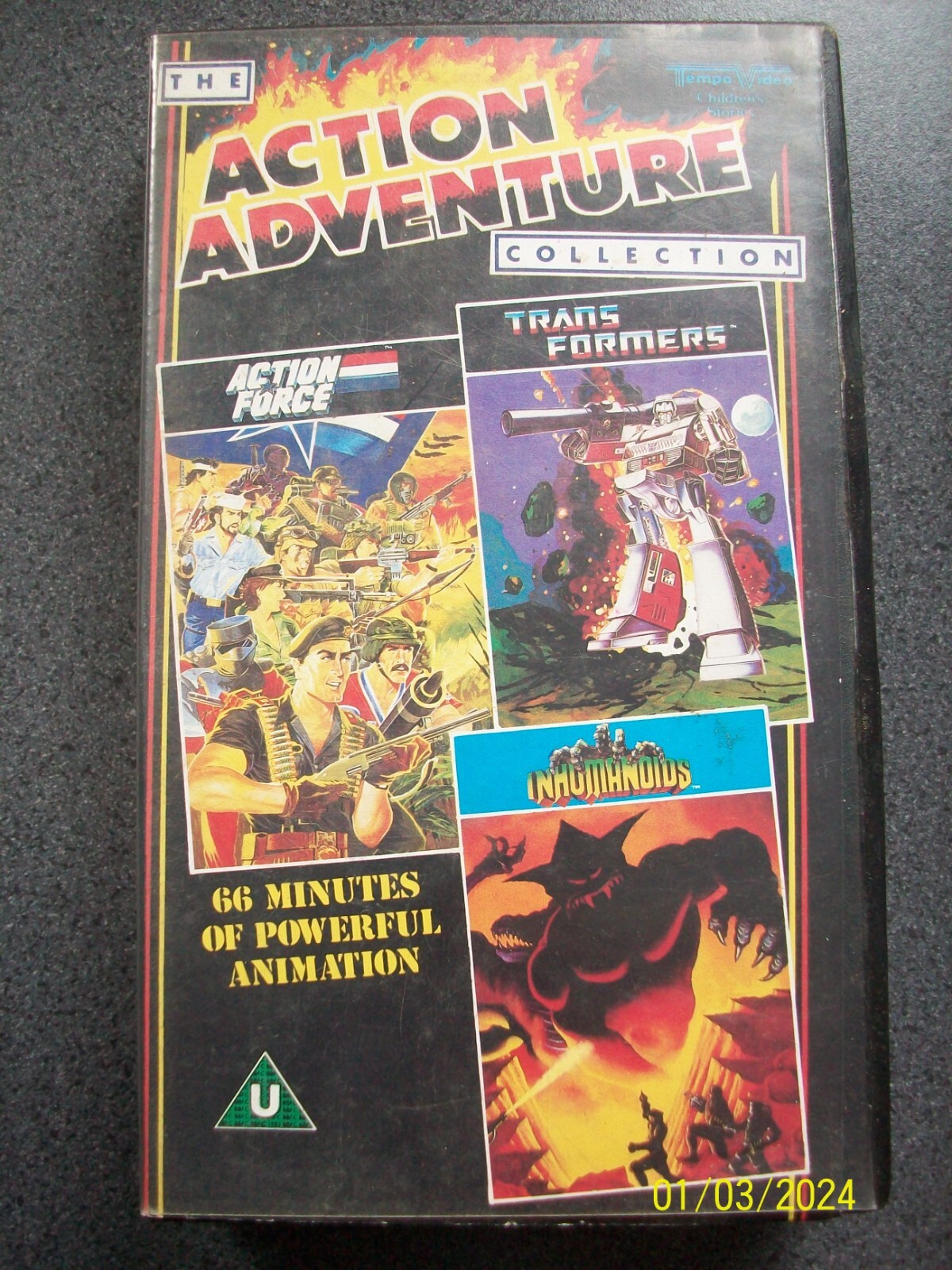 Action Adventure Collection 1 (VHS) for sale online | eBay