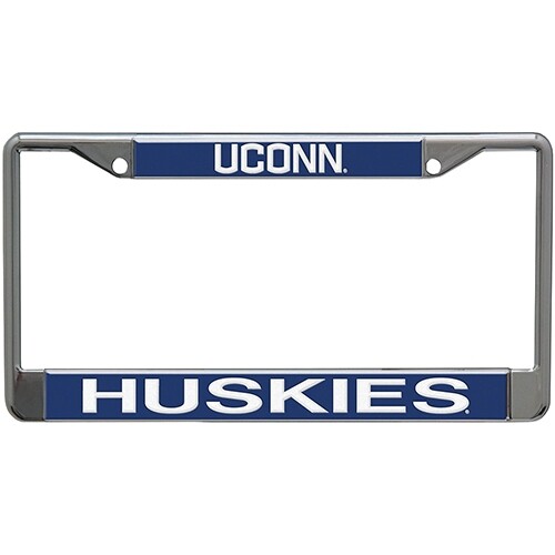 Uconn Huskies Metal Inlaid Acrylic License Plate Frame | eBay