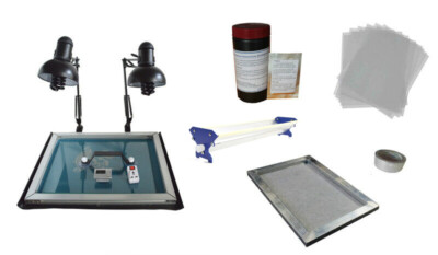 TECHTONGDA Screen Printing Plate Making Tool Exposure Unit Material Kit ...
