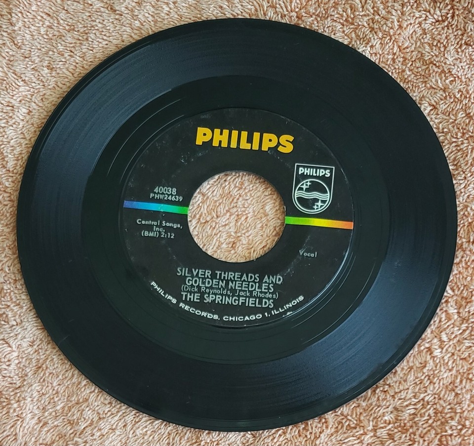 The Springfields...."Aunt Rhody & Silver Threads and Golden Needles" 45 ...