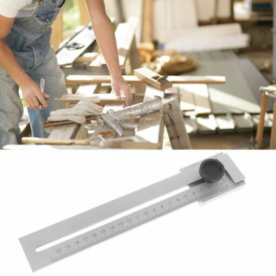 1pc Pro Ultra Precision Marking Ruler Square Woodworking Tool Carpenter ...