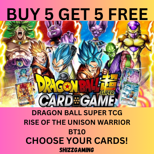 Dragonball Super Card Game BT10 Rise Of The Unison Warrior - Choose ...