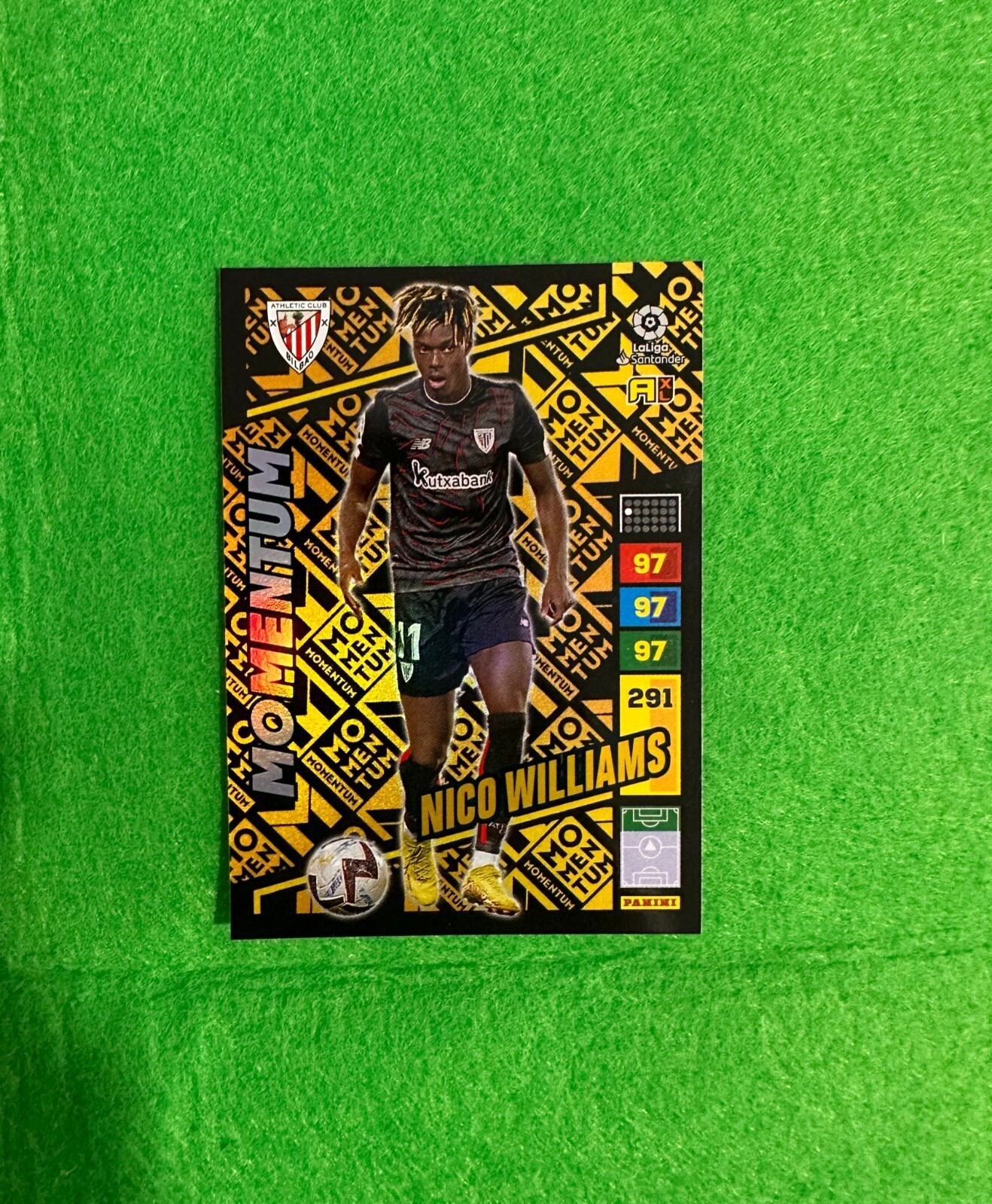 NICO WILLIAMS MOMENTUM - ADRENALYN LALIGA 2022 2023 22 23 - PANINI ...