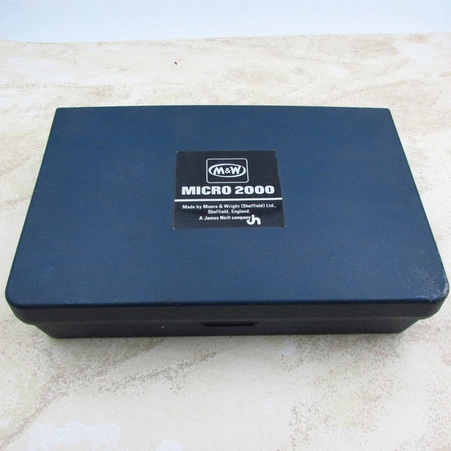Moore & Wright Micro 2000 M20001 Digital Metric Outside Micrometer for sale online | eBay