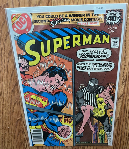 Superman 331 DC Comics 8.5 Newsstand E36-91 | eBay