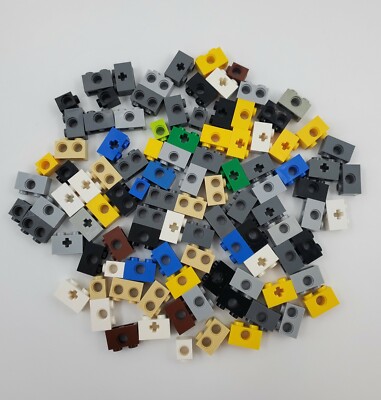 100+ Piece Lot Lego Technic Beam Brick 1x1 1x2 2-hole 1-hole axel | eBay