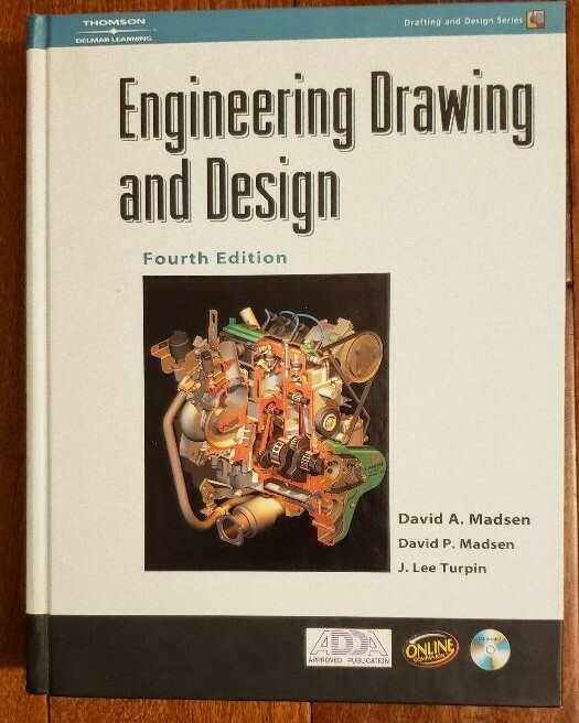Engineering Drawing and Design by David A. Madsen and J. Lee Turpin (CD ...