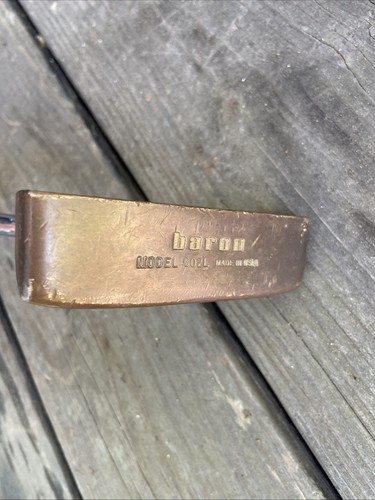 Baron Model 602L Brass Putter / 35"/ Steel Shaft / Left Hand | eBay