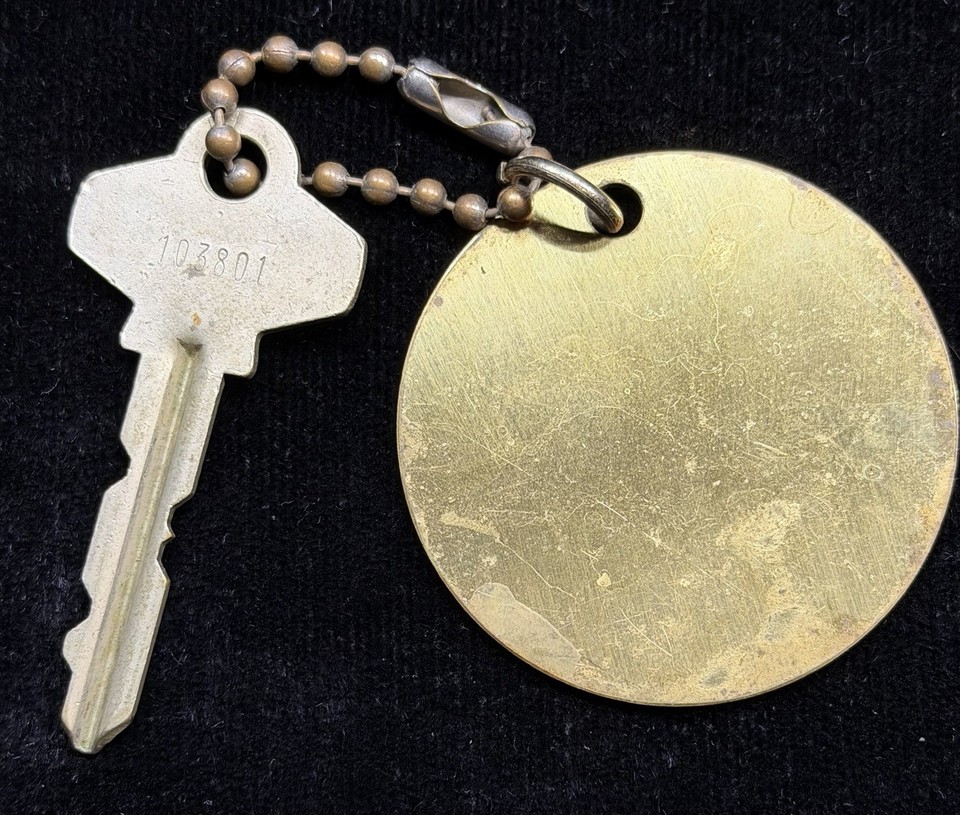 VTG MUSTANG RANCH CRIB NO 3 ASK FOR ELAINE SPARKS NEVADA NV BRASS KEY ...
