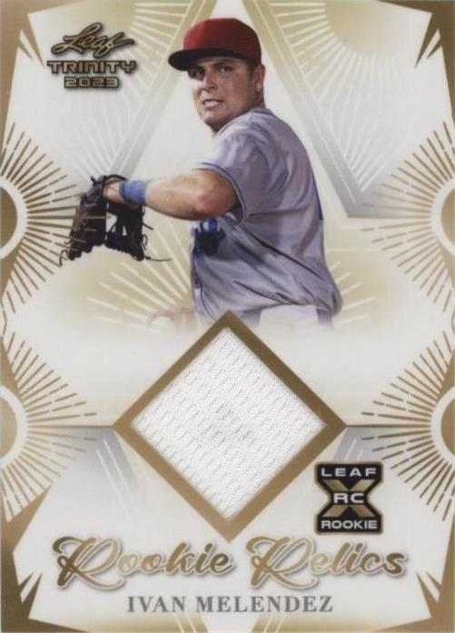 2023 Leaf Trinity Mega Box - Rookie Relics Ivan Melendez #RR-23 (MEM ...