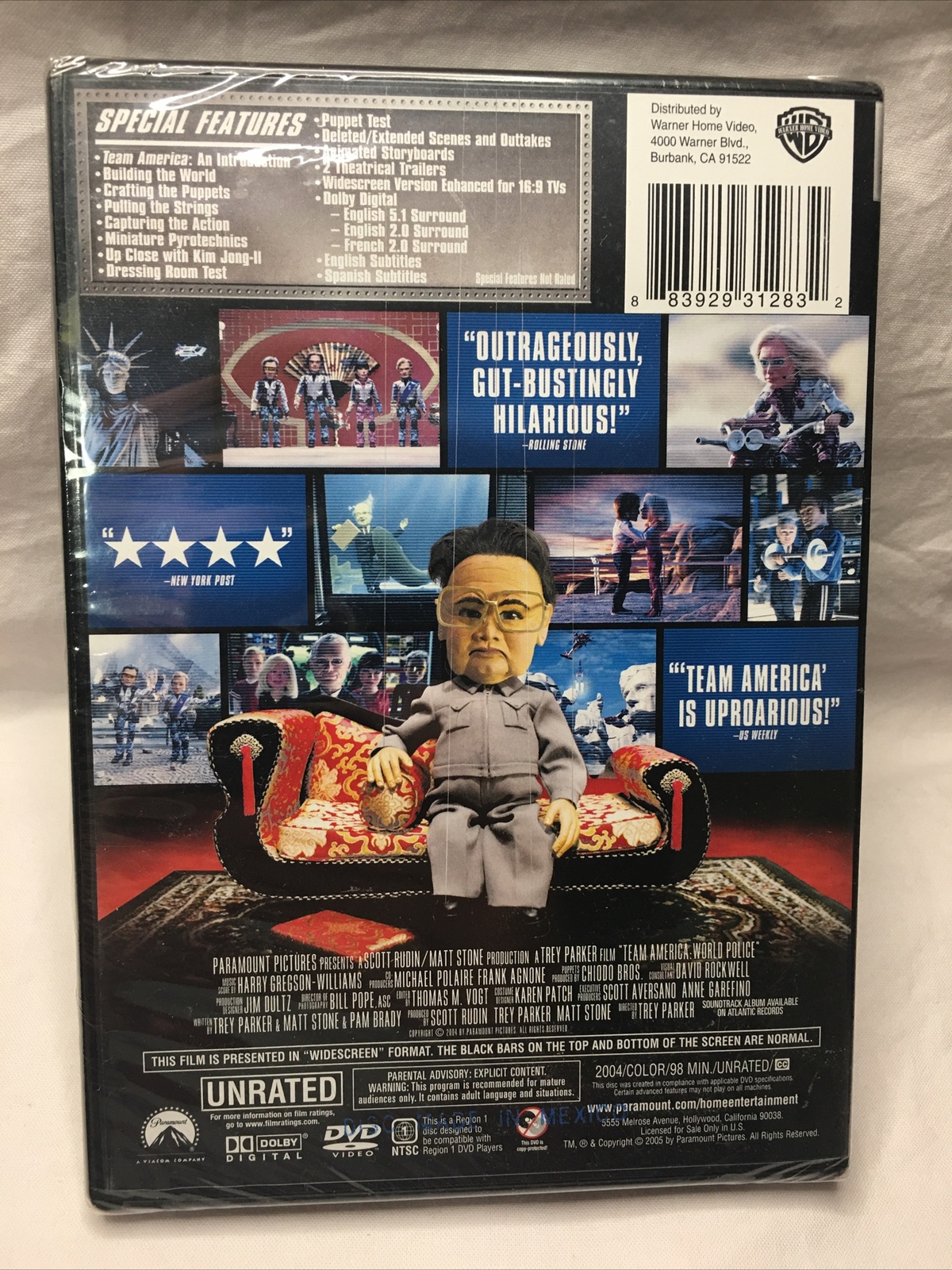 Team America (DVD, 2013) for sale online | eBay