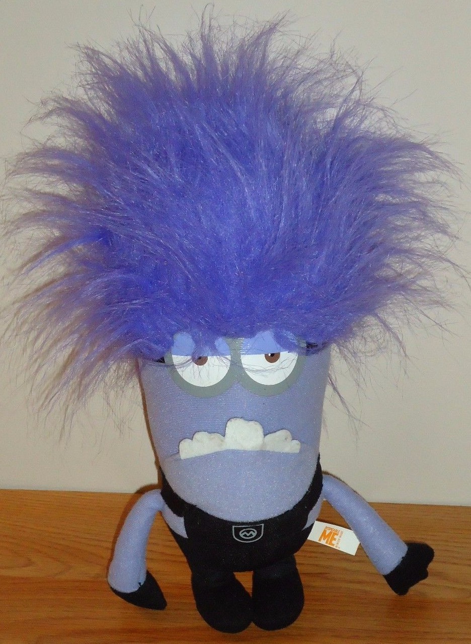 Despicable Me 2 Purple Minions Plush