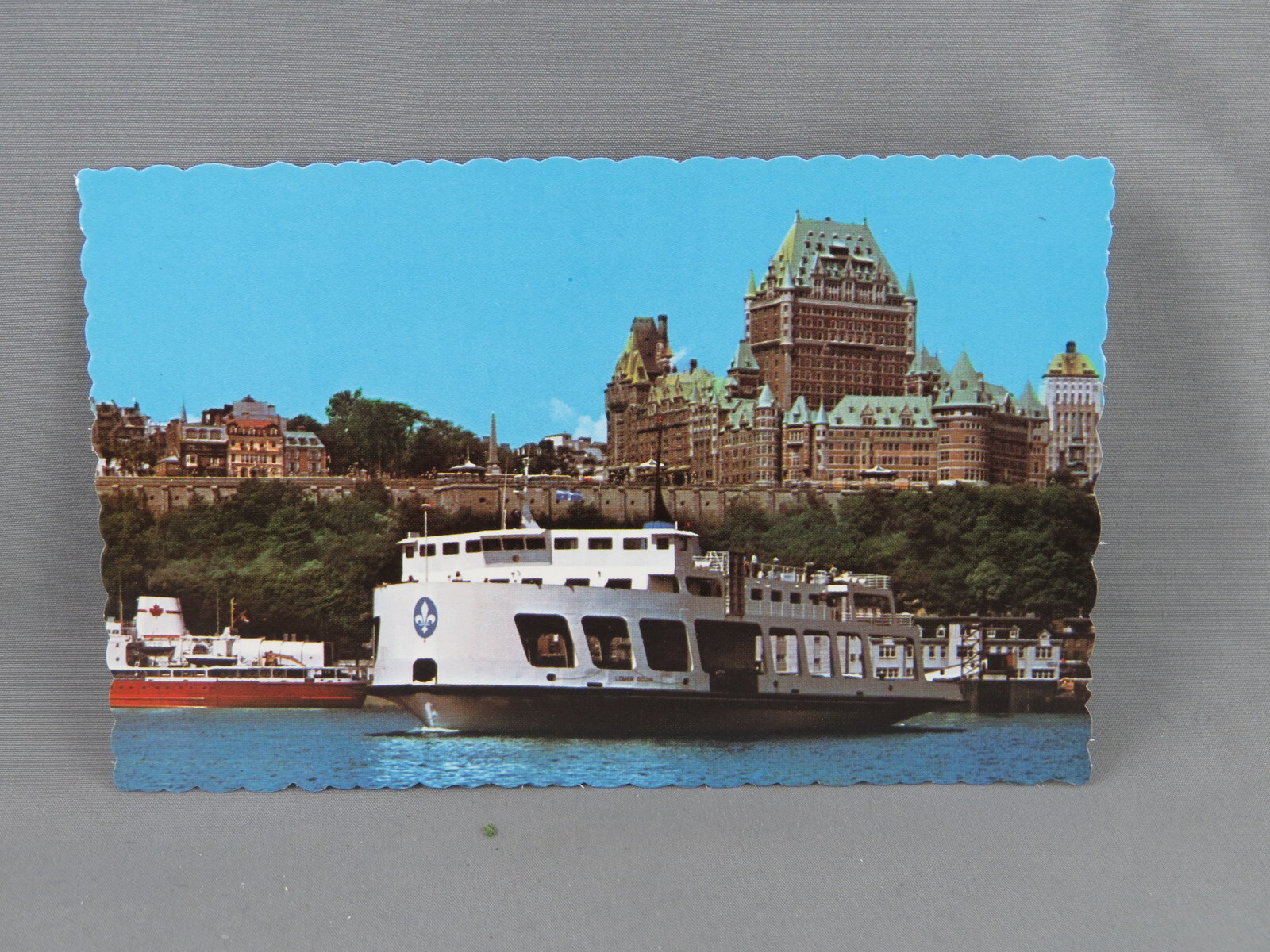 Vintage Postcard - Quebec City Ferry View - Dexter Press | eBay