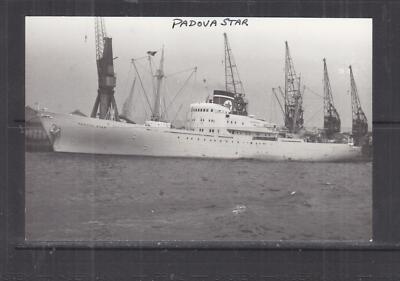 BLUE STAR LINE, " MV PADOVA STAR " 1956 reprint, ppc., unused. | eBay