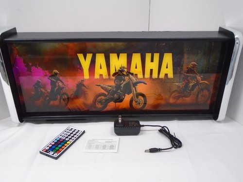 Yamaha LED Display lighted sign lightbox Wall hanging Light | eBay