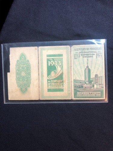 1933 Century of Progress Exposition Season Ticket, 150 Admissions | eBay