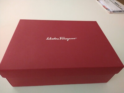 Salvatore Ferragamo BOX ONLY 9.25" x 12.5" x 4" | eBay