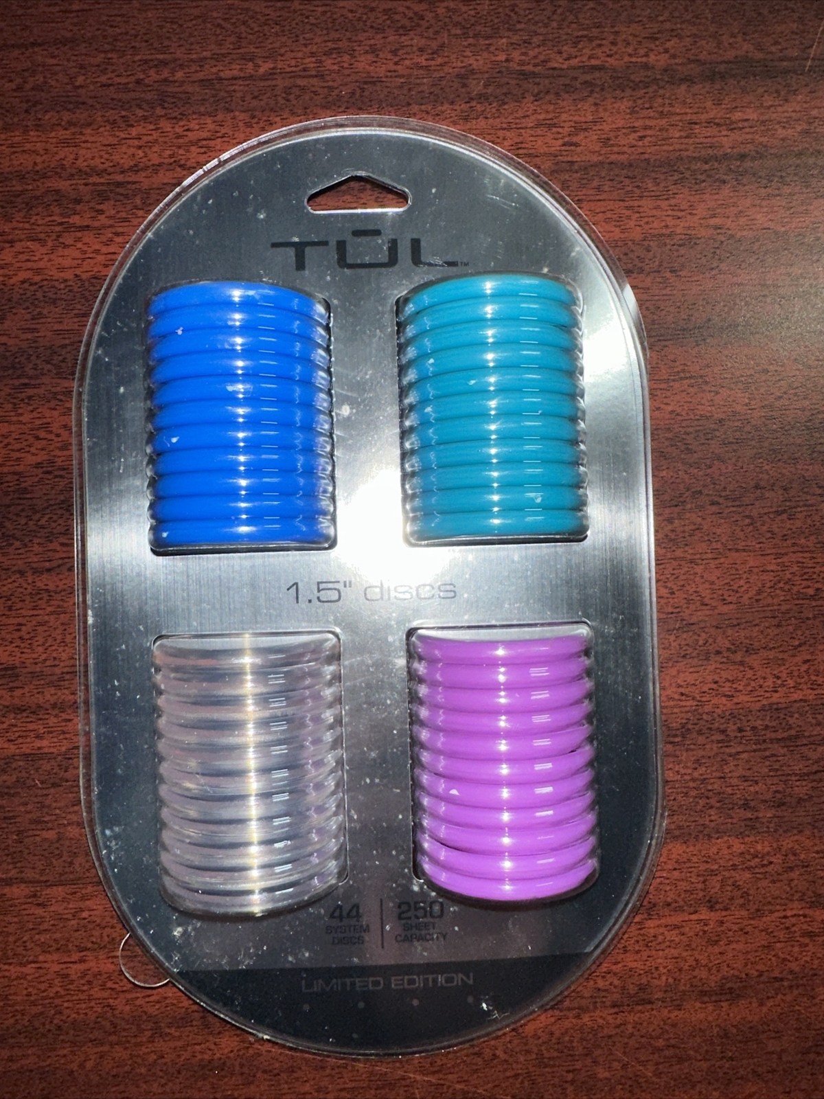 TUL System Disc 44 Discs 1.5” 250 Sheet Capacity 4 Colors Limited ...