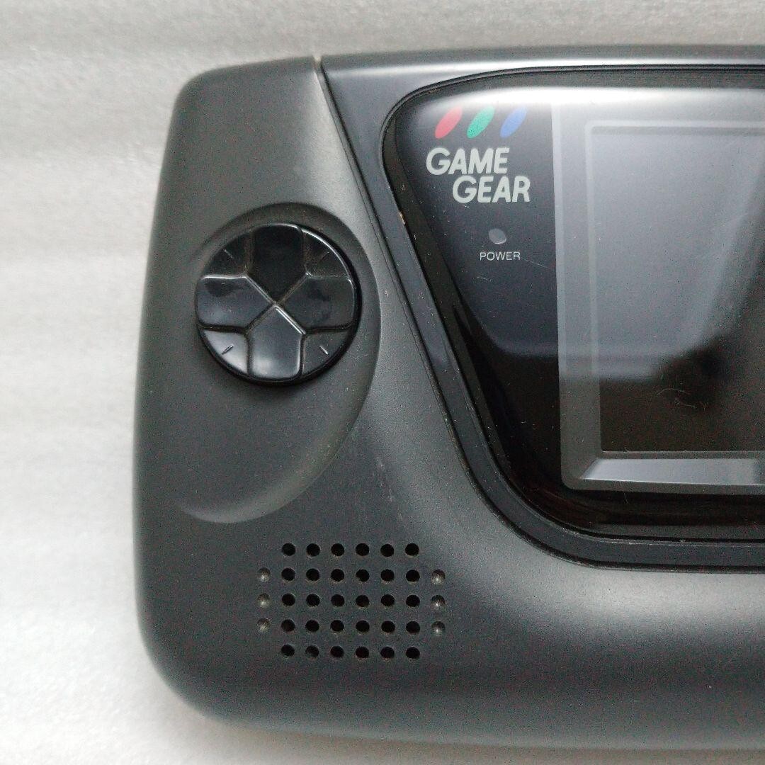 Sega Game Gear Console + TV Tuner + Game software SET JUNK for parts ...