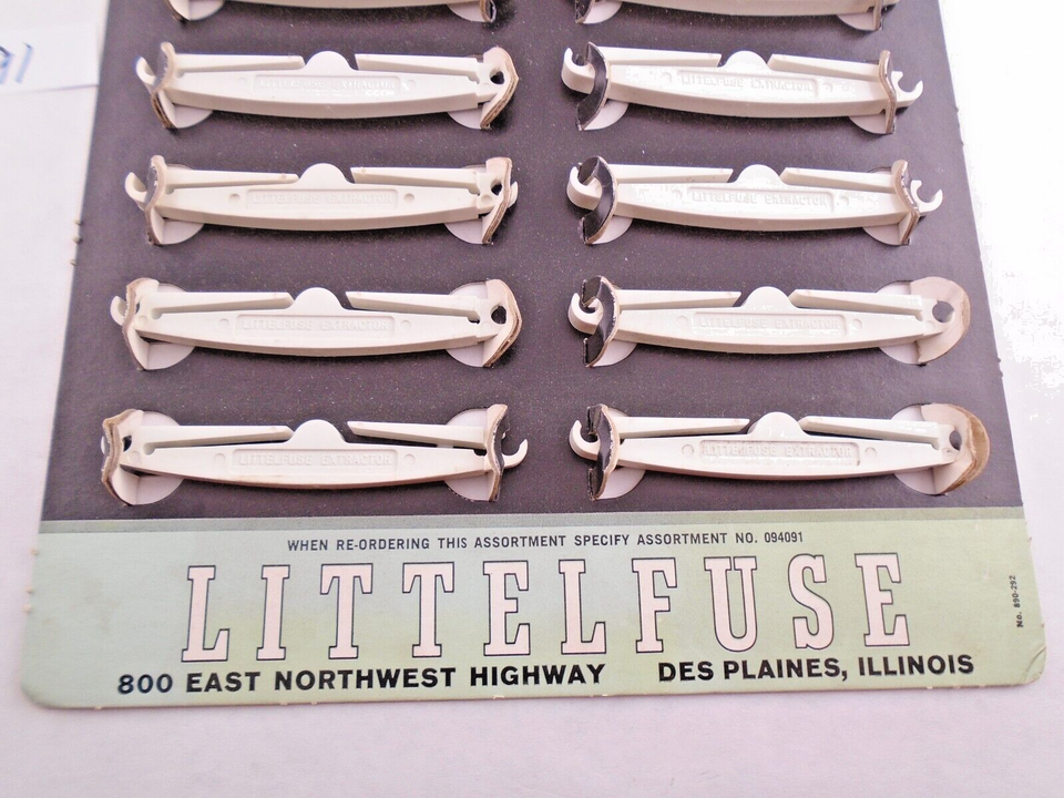 Vintage Littelfuse Display Fuse Pullers Missing One | eBay