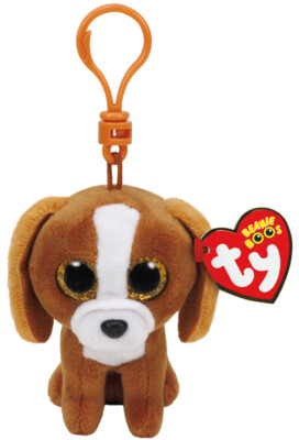 TY Beanie Boos Clip Hugo Dog TY35258 ** | eBay Australia