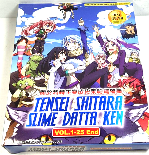 Tensei Shitara Slime Datta Ken DVD Vol : 1 - 25 End 3xDVD Set English ...