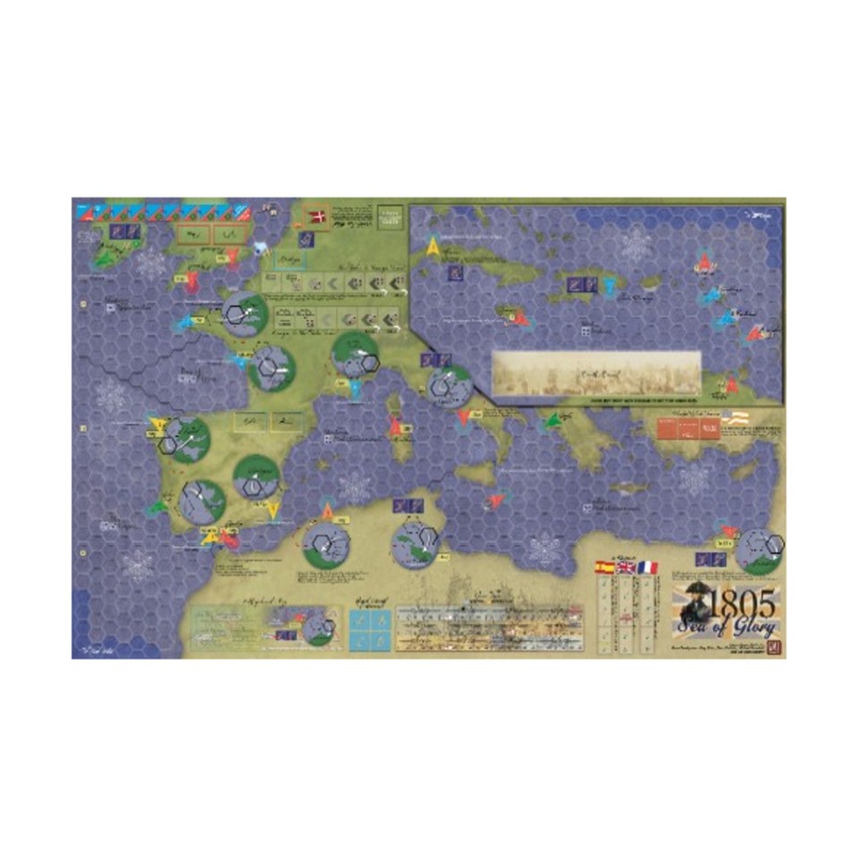 GMT Wargame 1805 - Sea of Glory Box VG+/NM | eBay