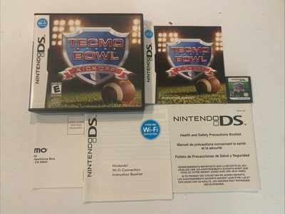 Tecmo Bowl: Kickoff Nintendo DS 2008 Video Game Football Complete ...