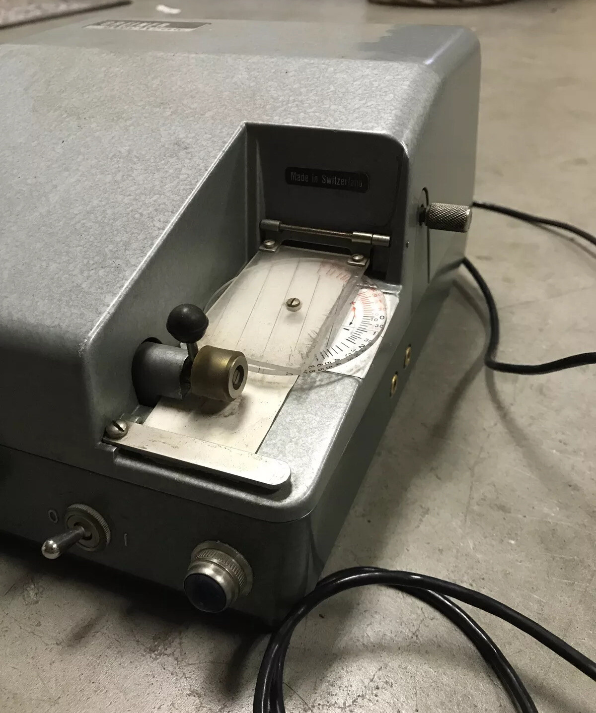 Vintage GREINER Electronic Chronografic Junior Machine Tools Watchmaker ...