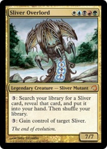 1 x Sliver Overlord - Foil - Premium Deck Series: Slivers - Light Play ...