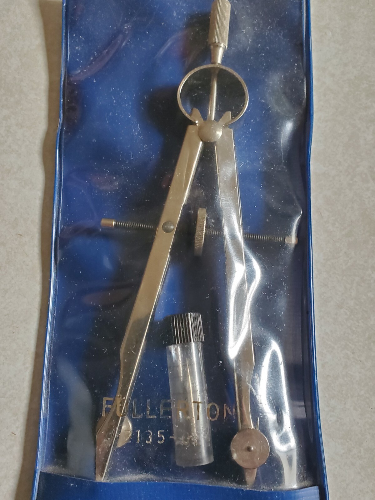 Vintage Fullerton 2135 Compass Engineering Drafting Drawing Tool ...