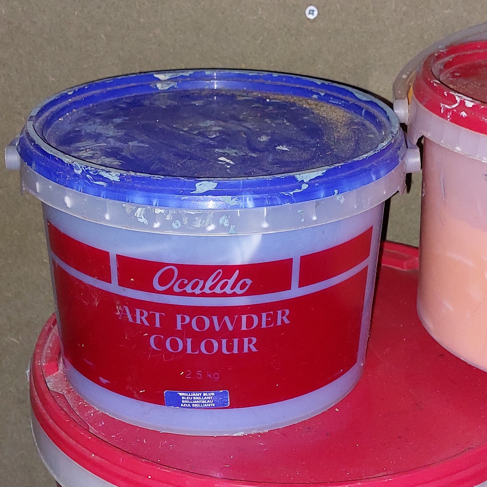 Job Lot over 40Kg Powder Paint - Calder, Ocaldo, Consortium - inc Blue ...