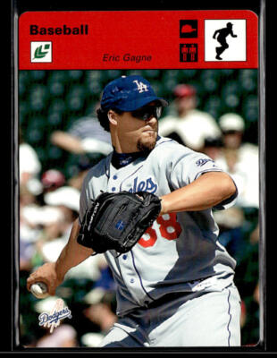 2005 Leaf #13 Eric Gagne Sportscasters 35 Red Running-Hat #/35 | eBay