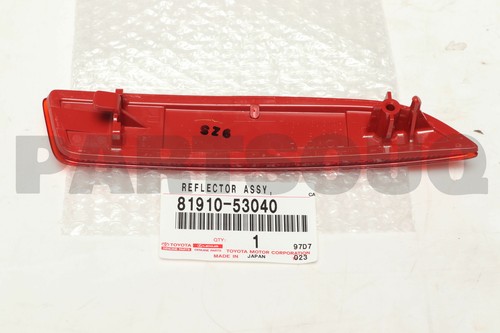 8191053040 Genuine Toyota REFLECTOR ASSY, REFLEX, RH 81910-53040 | eBay UK
