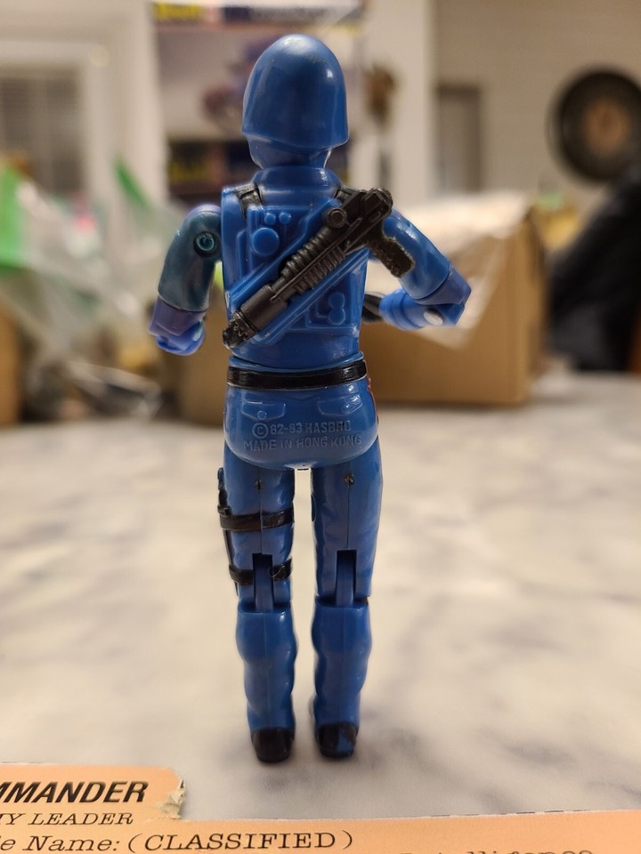Cobra Commander V1.5 100% Complete G.I. Joe 1983 Hasbro Vintage Action ...